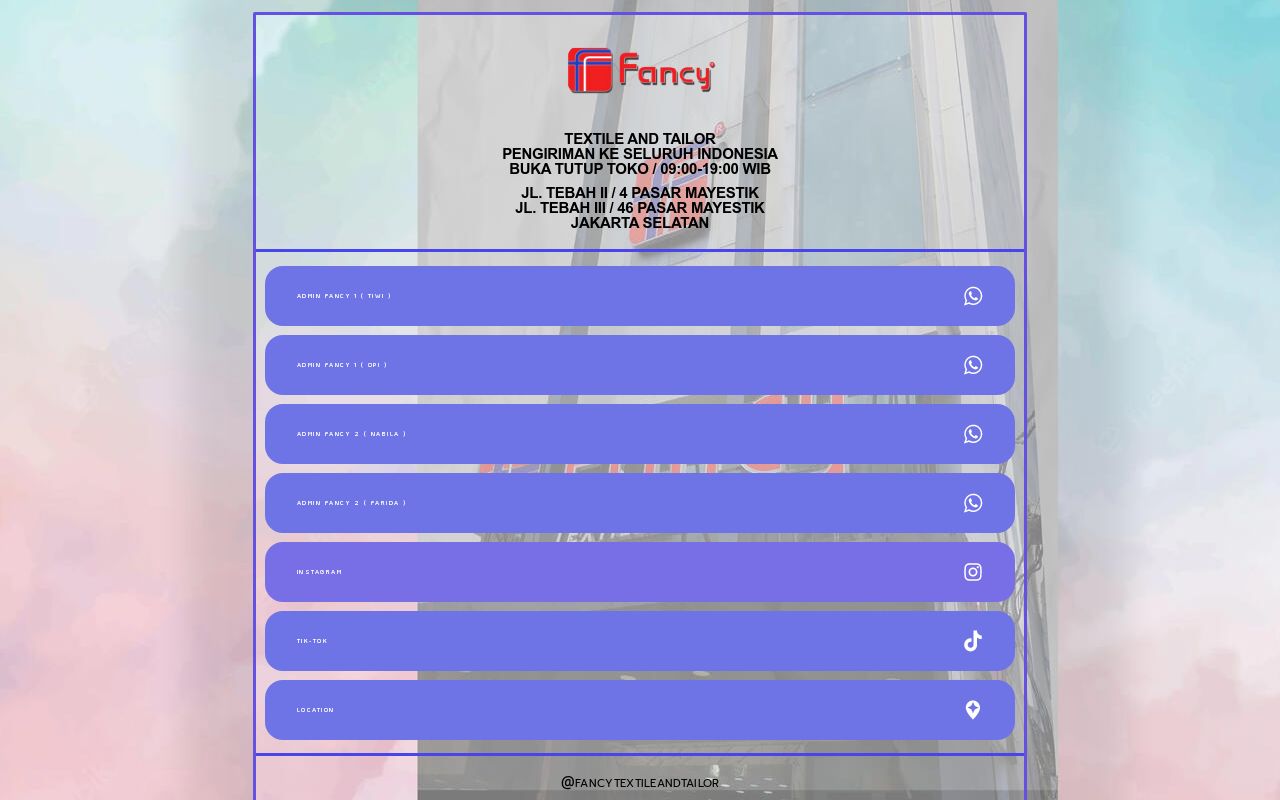 Fancy Textile And tailor